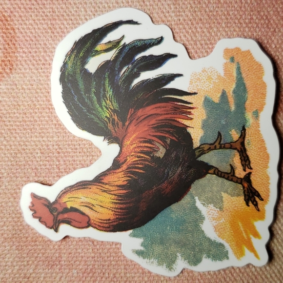 Office | K Chicken Sticker Rooster Sticker Hen Sticker Chicken Coop ...